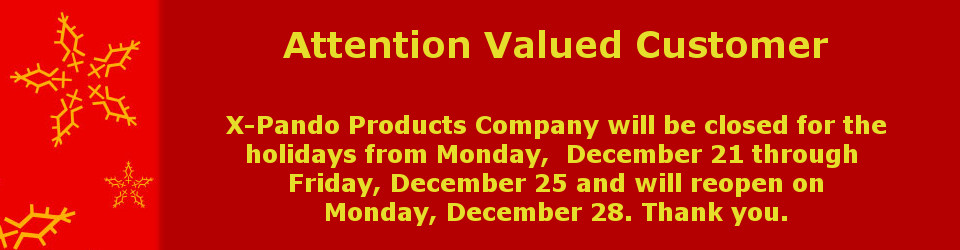 X-Pando Products Company: Special expanding cements for use with pipe ...